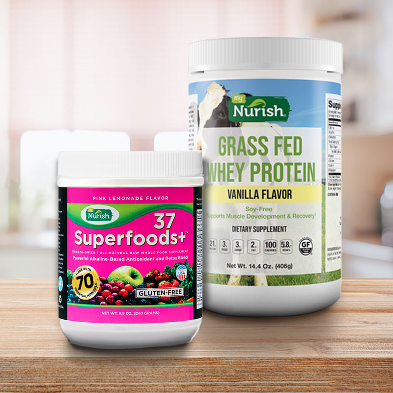Detox, Alkaline & Muscle Building Combo Pack (w/Grass-Fed Protein ...