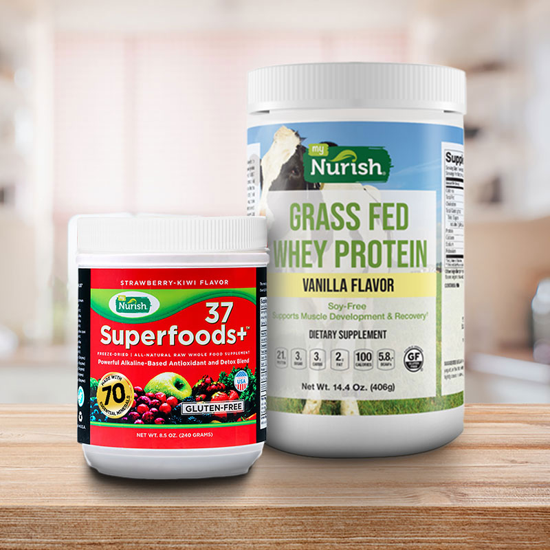 Detox, Alkaline & Muscle Building Combo Pack (w/Grass-Fed Protein ...
